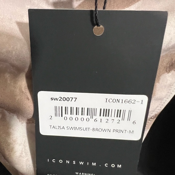 Swim | Iconswim Talisa Laceup Swimsuit Laced Up Monokini Size Medium ...